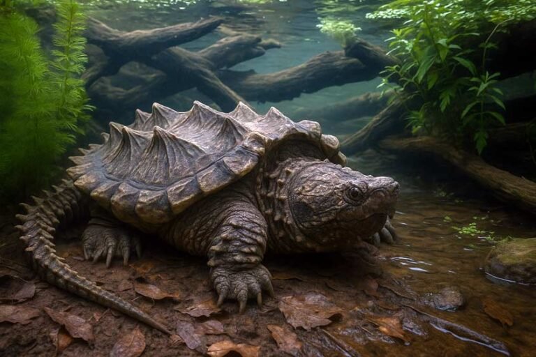 Alligator Snapping Turtle: The Giant River Predator