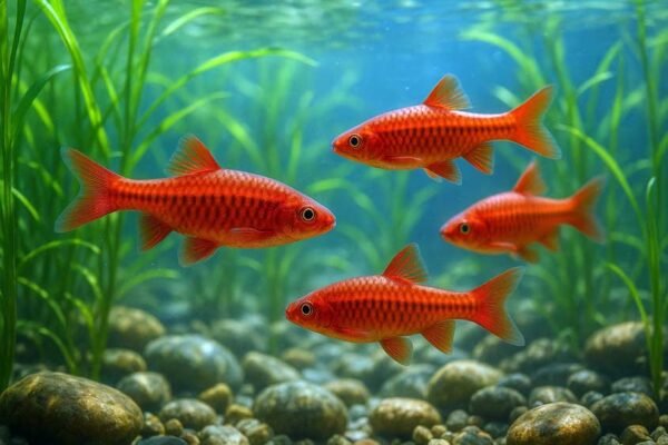 Cherry Barb: Bright Red Schooling Favorite