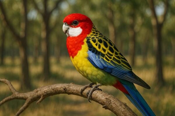 Eastern Rosella: Bright Colors and Gentle Nature