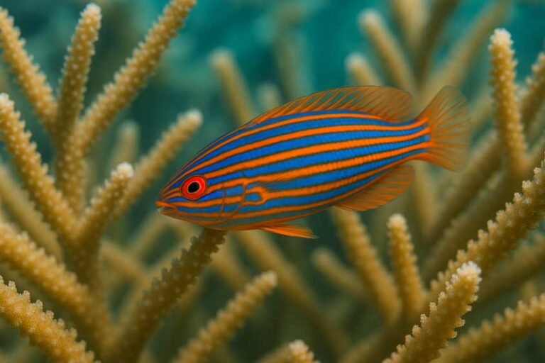 Six Line Wrasse: Colorful and Active Reef Wonder