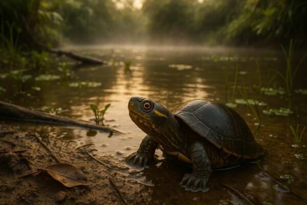West African Mud Turtle: Tropical Wetlands Gem
